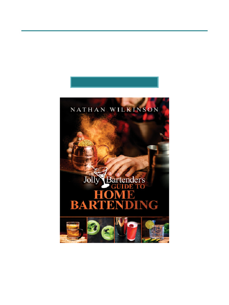 Trending Online The Jolly Bartender's Guide to Home Bartending Instant Access | PDF