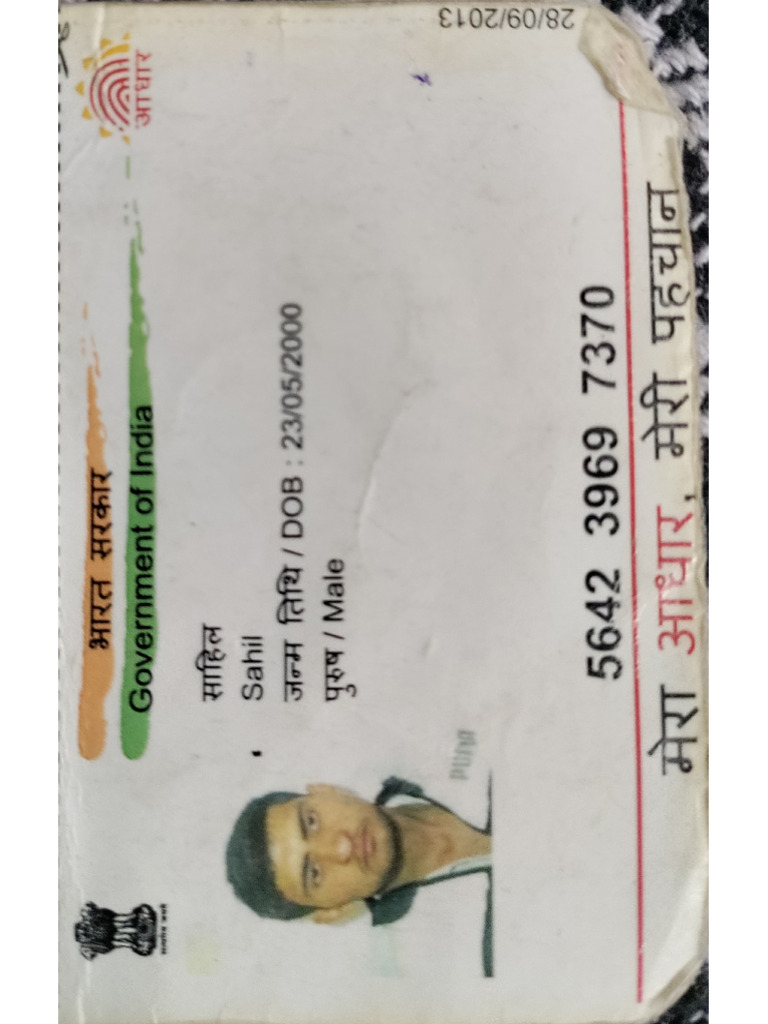 Document Aadhar Hhh | PDF