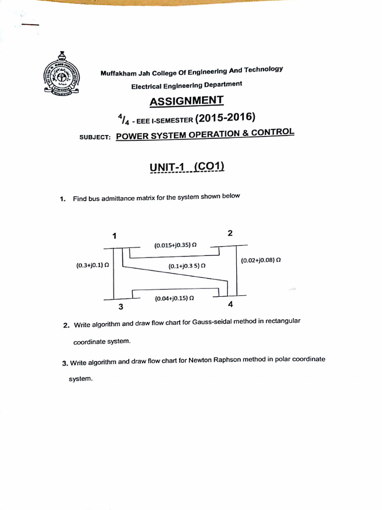 PSOC All Units Assignment Questions With Solutions | PDF