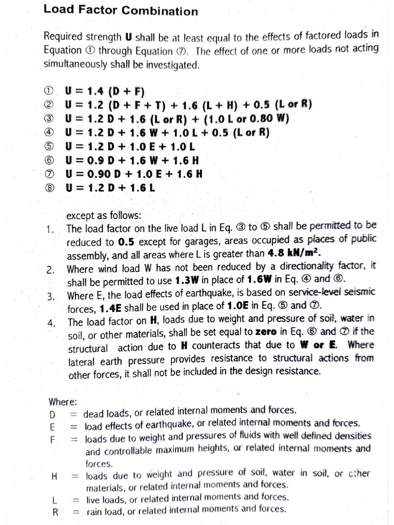 2 Factored-Load-Combination | PDF