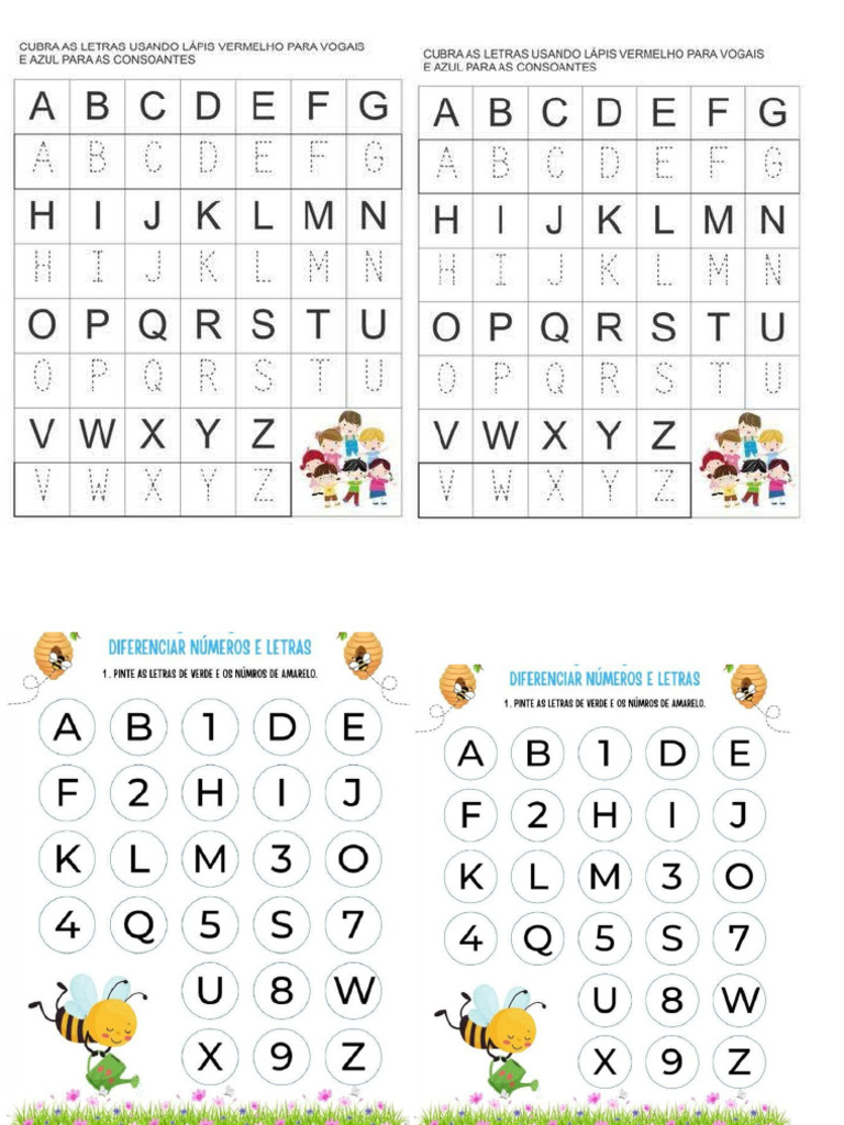 Atividades Pre Silabicos Pdf