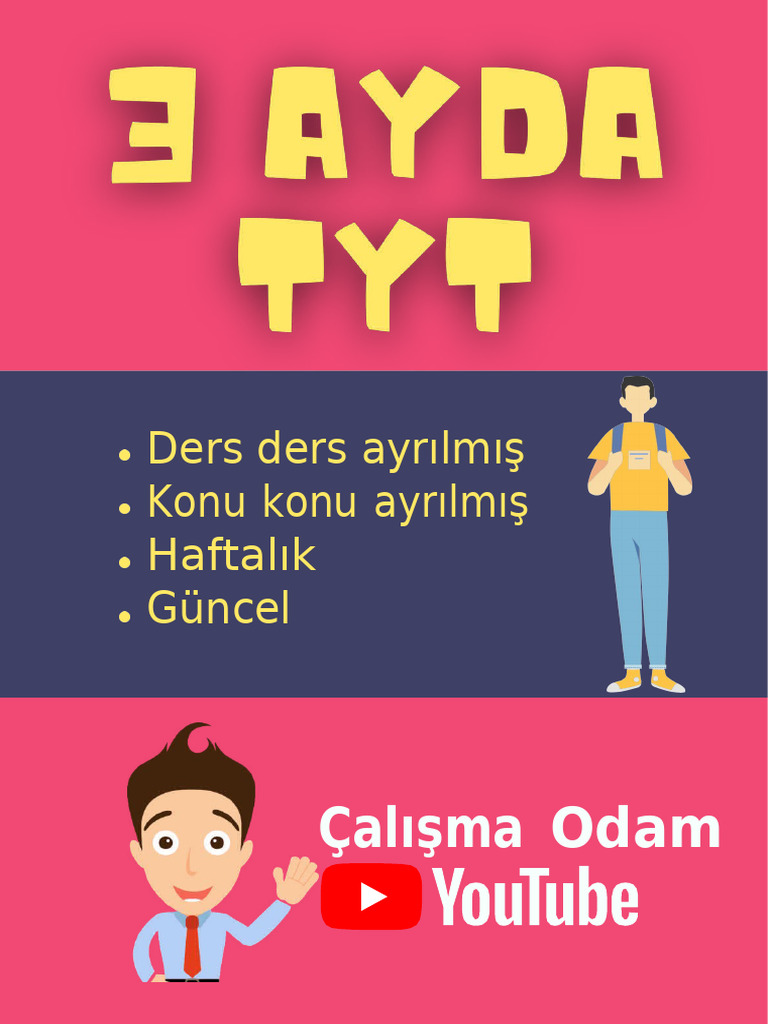 Tyt Calisma Programi 3 Aylik | PDF