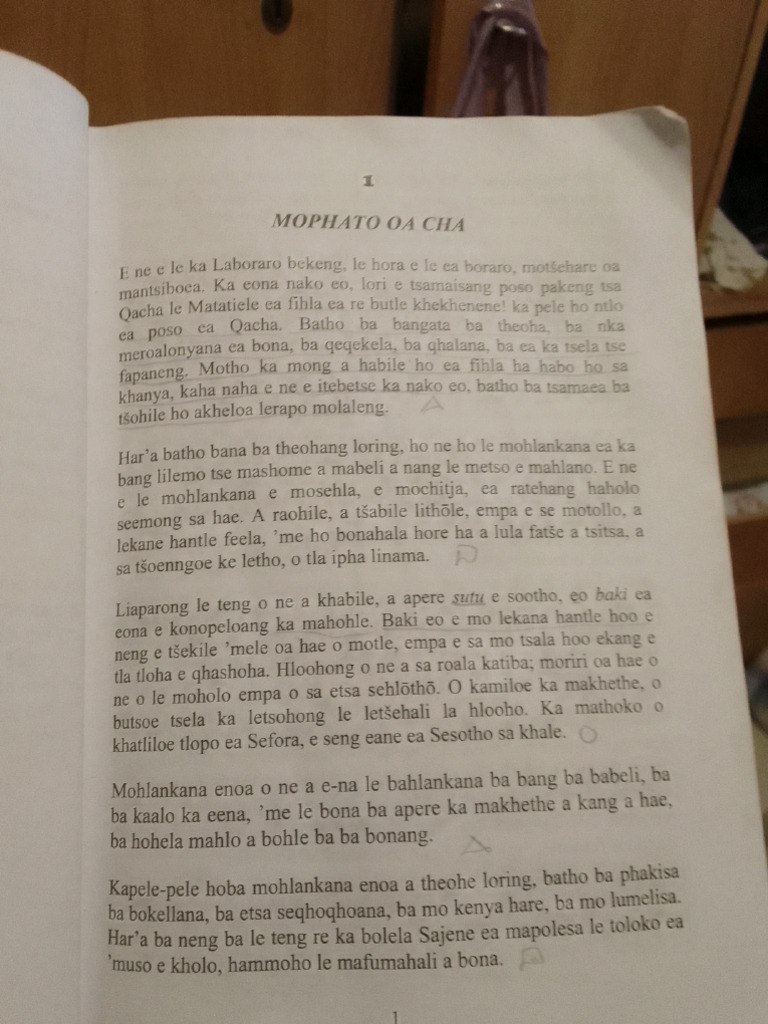 Mosali A Nkola Part 1 | PDF