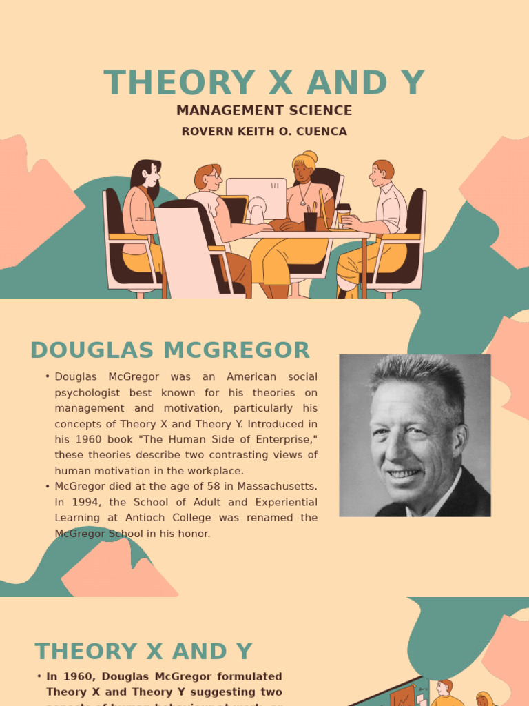 McGregor's Theory X and Y Explained | PDF | Business | Psychological ...