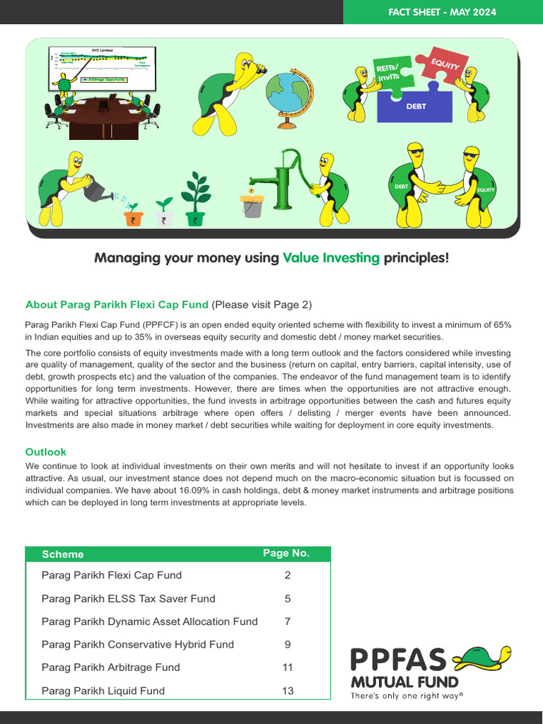 ppfas-mf-factsheet-for-May-2024 | PDF | Investing | Banks