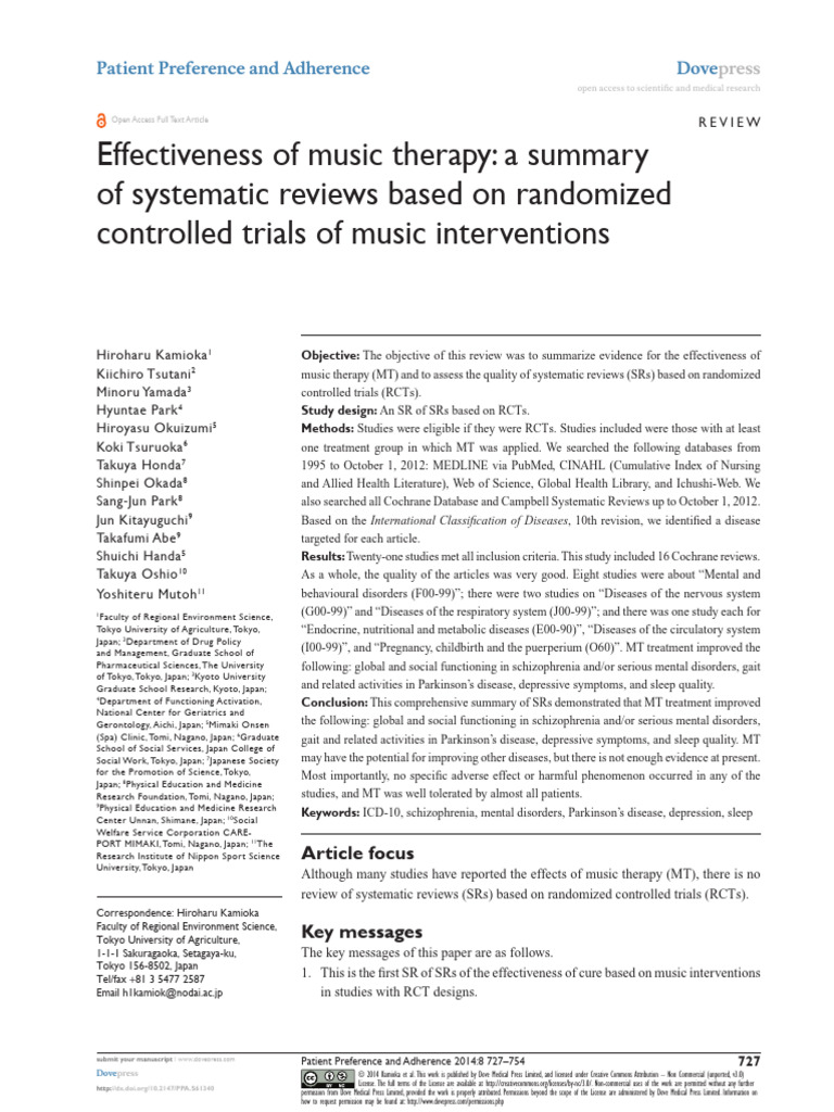 03EFFE1 | PDF | Randomized Controlled Trial | Systematic Review