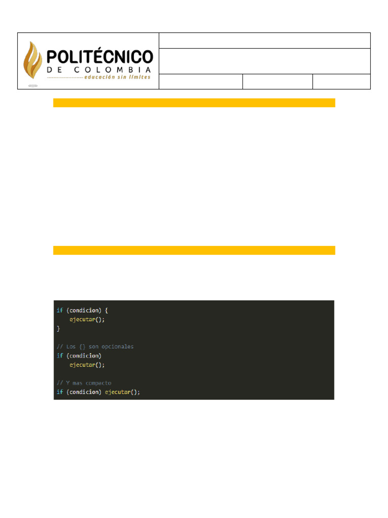 Estructuras Condicionales en Java | PDF | Java (lenguaje de programación) | Desarrollo de software
