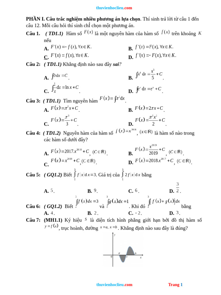 10 de Kiem Tra Giua HK2 Toan 12 KNTT | PDF
