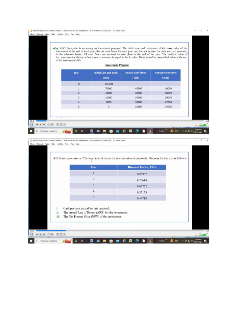 PBP, Arr, NPV 96 (Q-2) | PDF