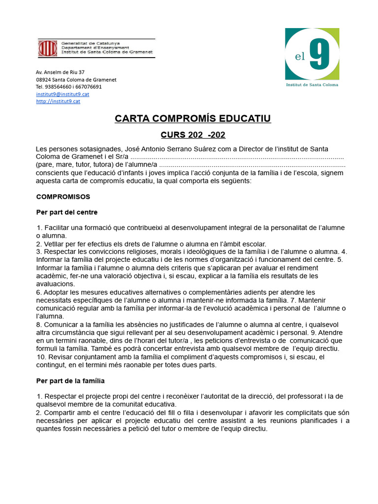 6.carta de Compromis 3 1 1 1 | PDF