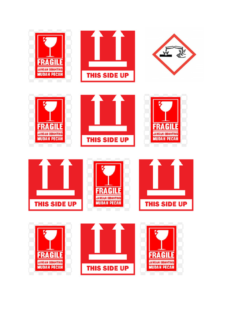 Warning Item Sign | PDF