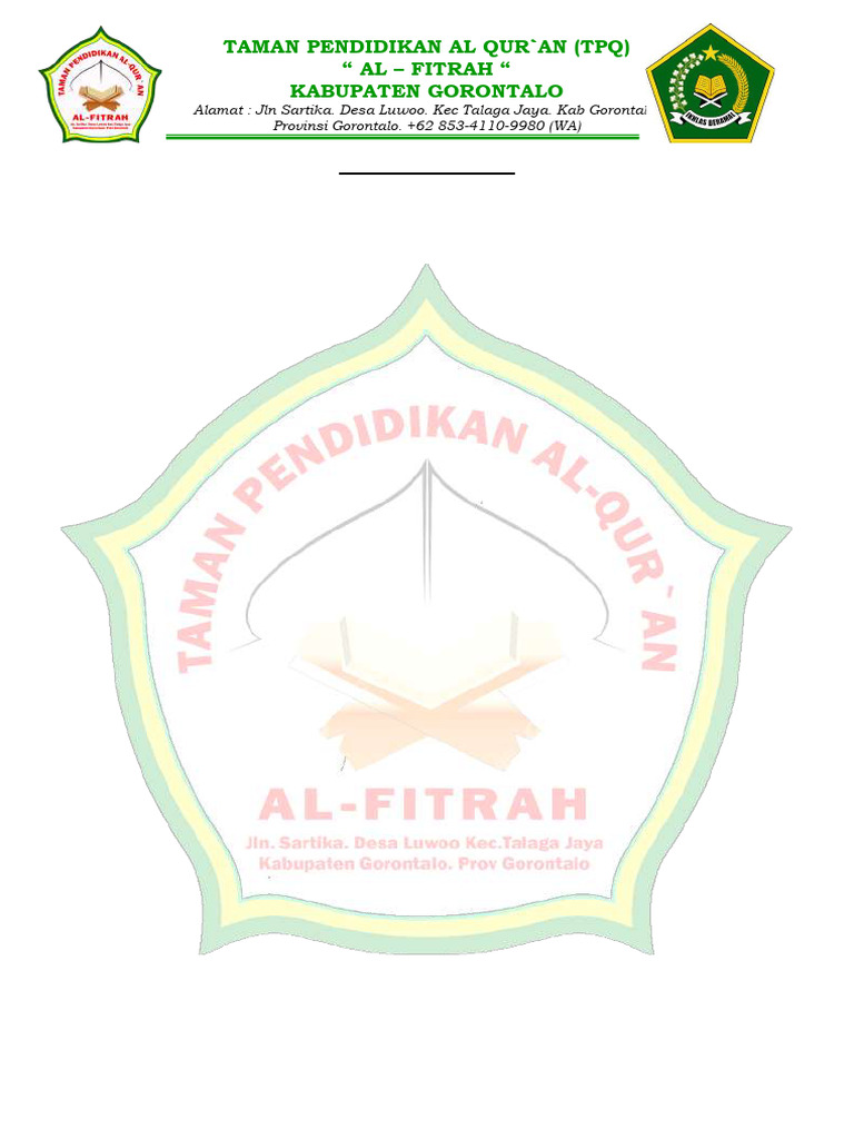 Pengangkatan Guru TPQ Al-Fitrah 2025 | PDF