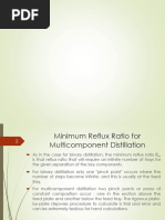 Minimum Reflux Ratio by Underwood Method | PDF | Distillation ...