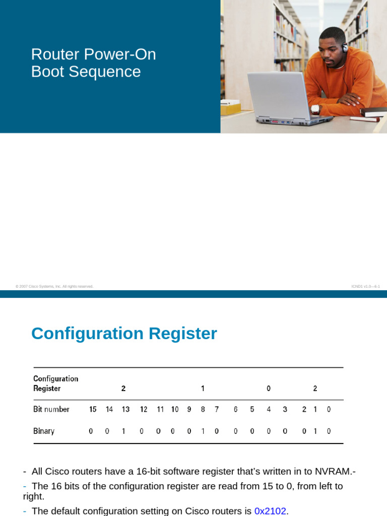Router Power On Boot-Sequence (CISCO Can Ban - TT) | PDF | Booting ...