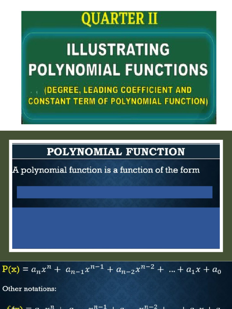 2nd Poly Func | PDF