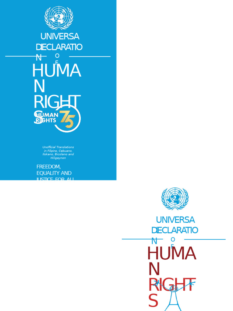 UDHR_Translations_Booklet_2023 | PDF
