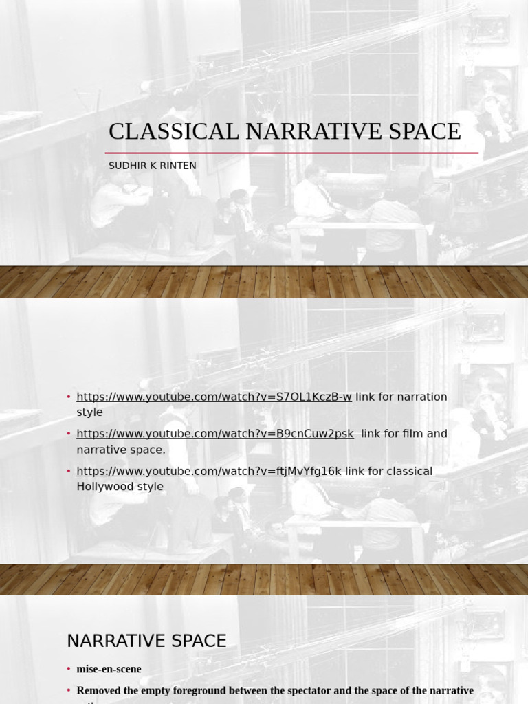 Classical Narrative Space Explained | PDF