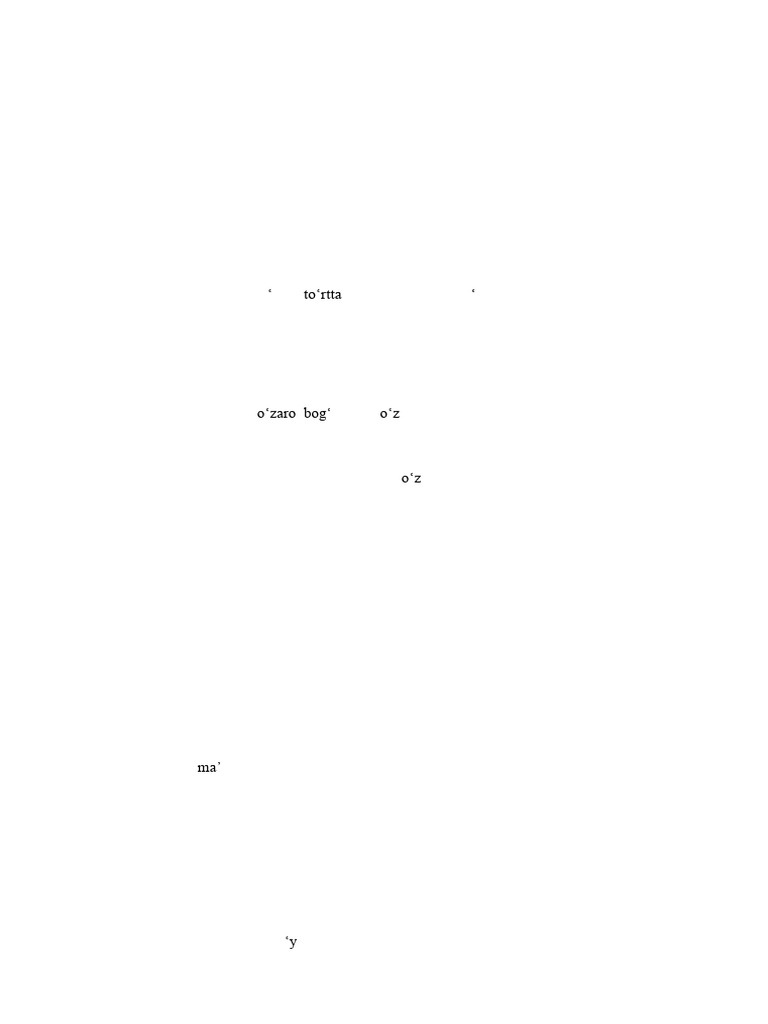 1-Mustaqil Ish | PDF