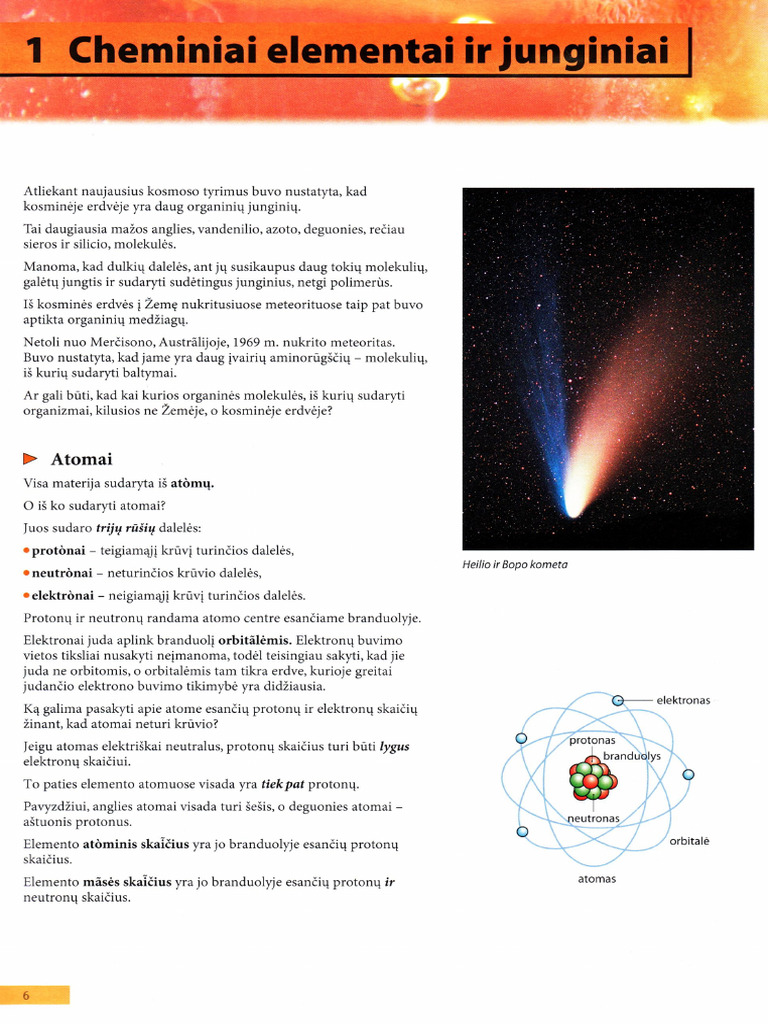 Cheminiai Elementai Ir Junginiai (Biologija Tau 11-12 KL.) by Cloud ...