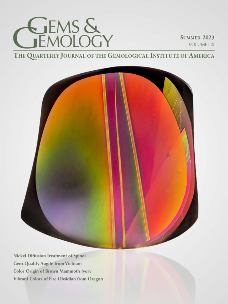 Summer 2023 Gems Gemology v2 | PDF | Gemstone | Diamond
