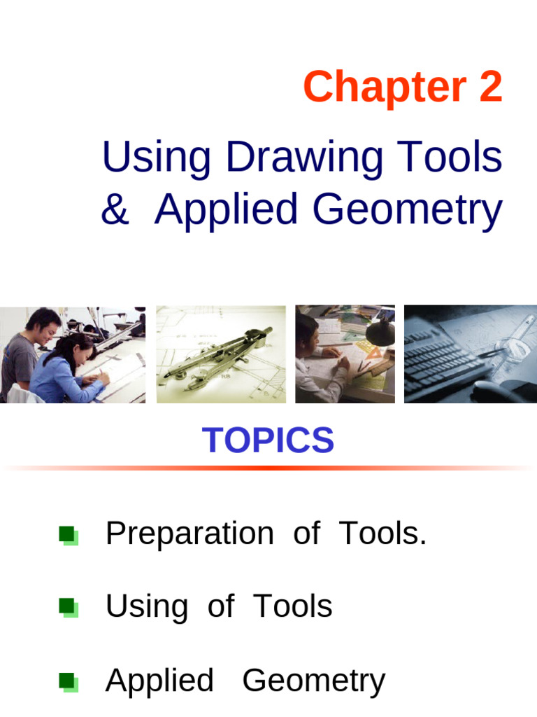 Lecture 02 Using Drawing Tools | PDF | Line (Geometry) | Circle