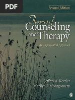 Counseling Theories Chart | PDF | Psychotherapy | Applied Psychology