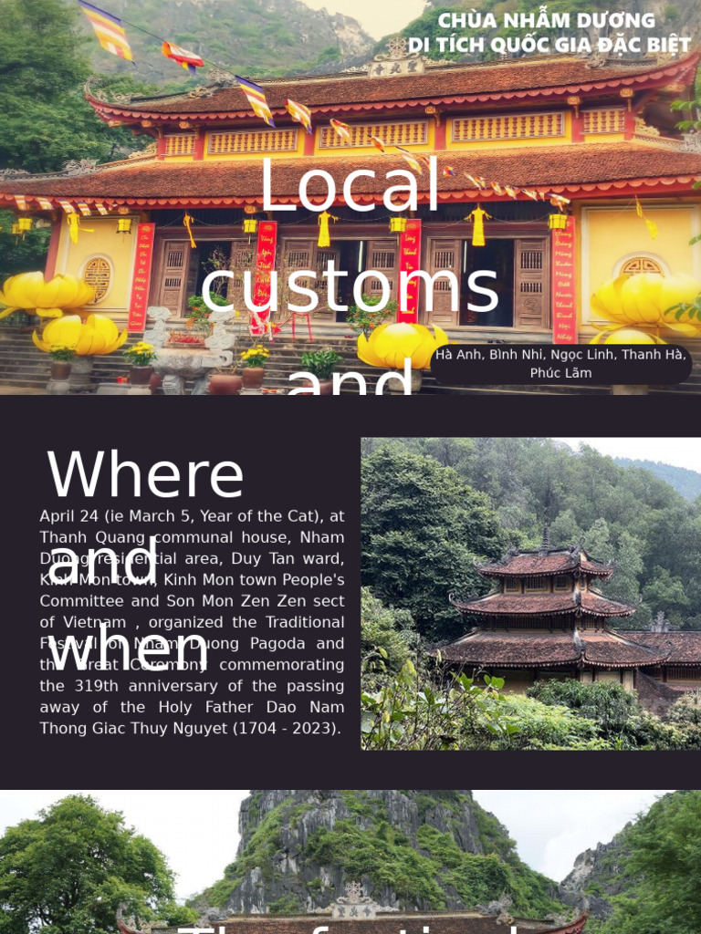 Nham Duong Pagoda Festival Overview | PDF