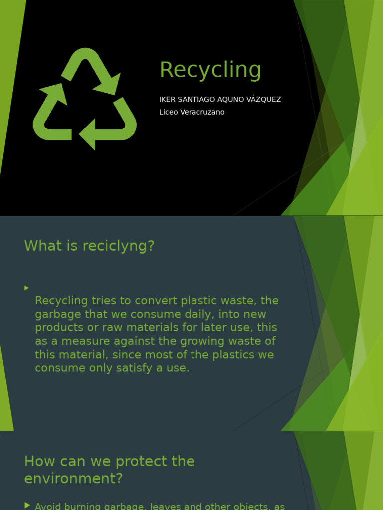 Recycling | PDF