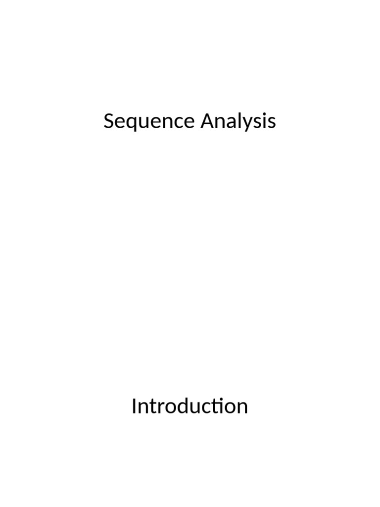 Unit 3 - Sequence Analysis | PDF | Sequence Alignment | Biological Engineering