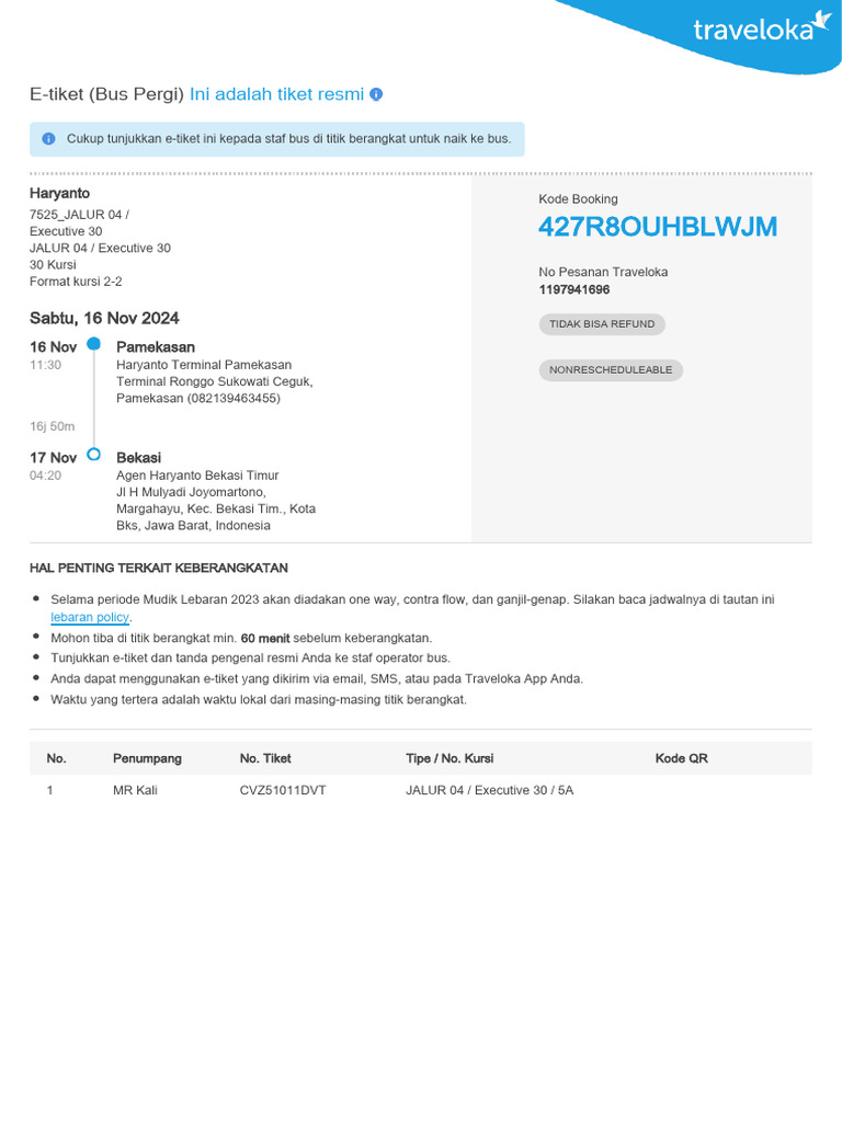 BUS_AWAY_e-ticket | PDF