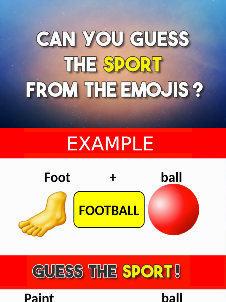 Guess The Sport | PDF