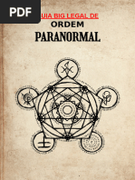 Ordem Paranorma RPG - Guia Rapido de Regras | PDF | Jogos de RPG | Tempo