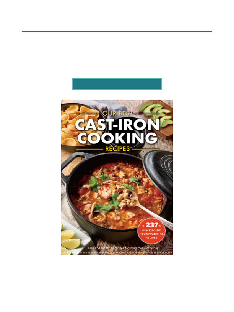 Instant Delivery Our Best Cast Iron Cooking Recipes All Format Download ...
