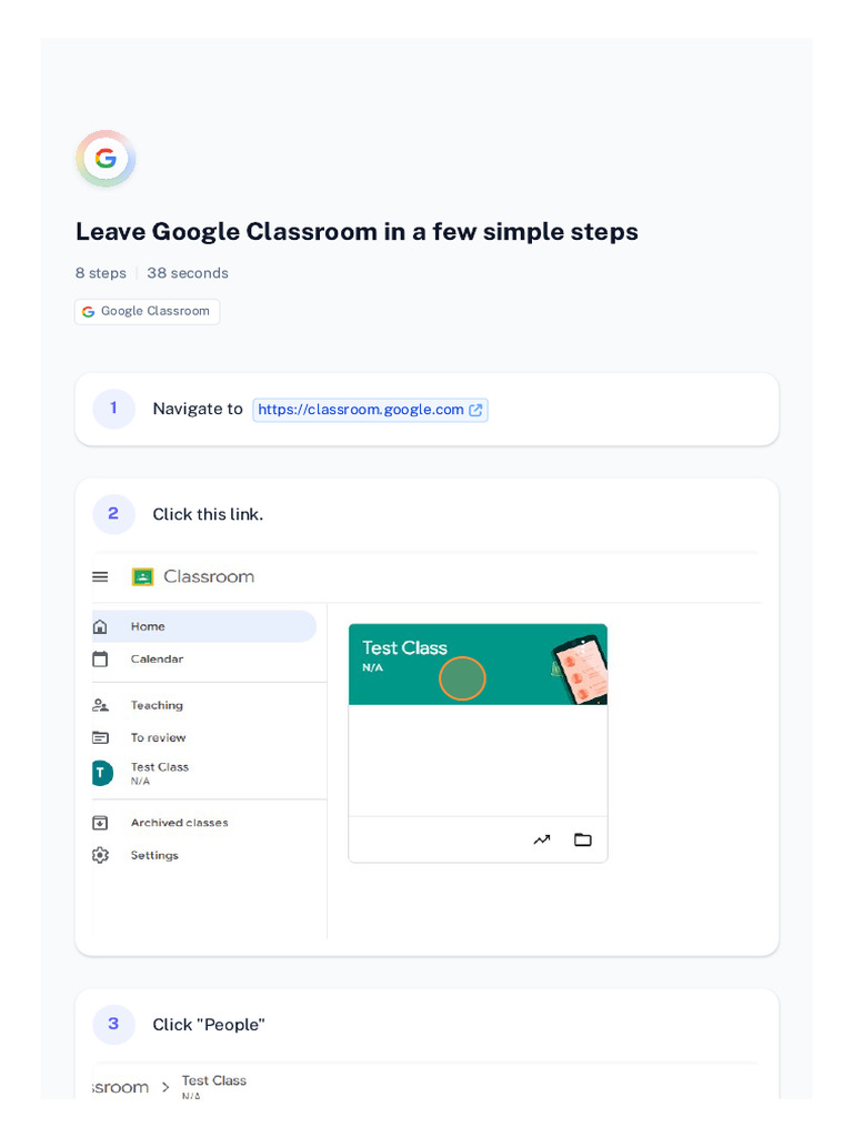 Leave-Google-Classroom-in-a-few-simple-steps | PDF