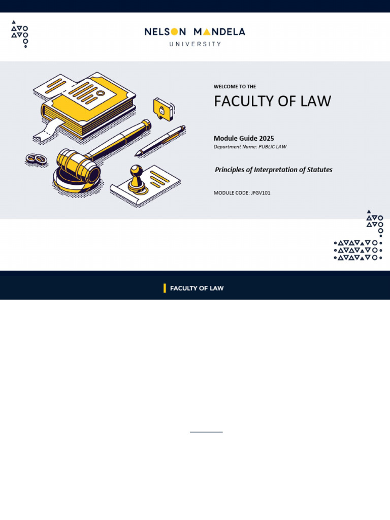 2025 Law Module Guide JFGV101 | PDF | Interdisciplinarity | Critical ...