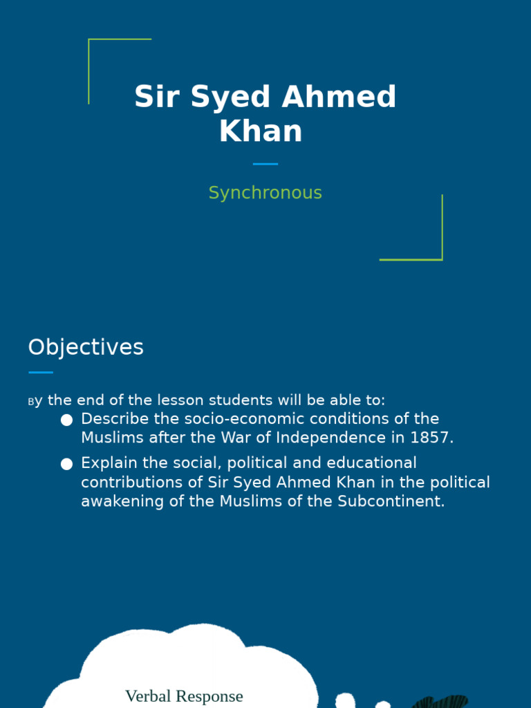 Sir Syed Ahmed Khan | PDF