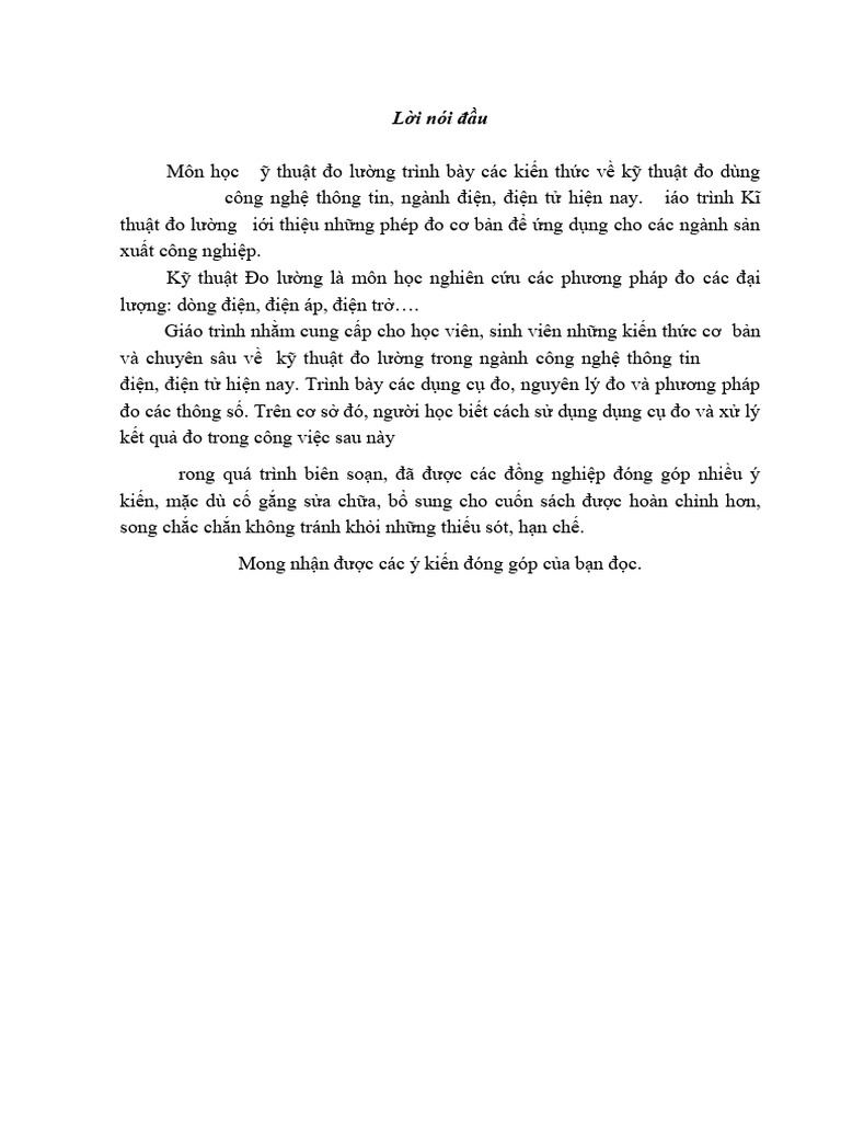 MH-ki thuat do luong | PDF