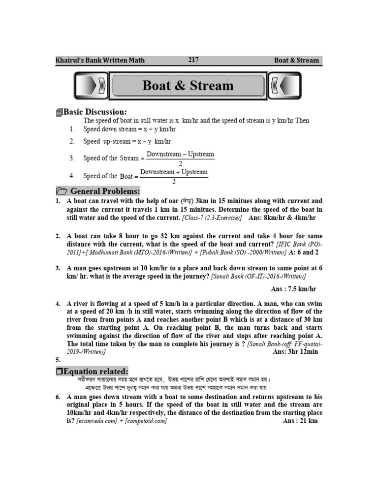 Boat & Stream Final 2021 | PDF | Speed | Ships