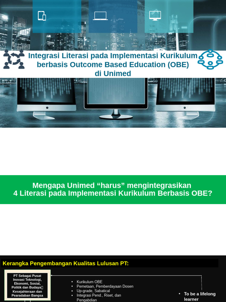 Integrasi Literasi Pada Obe Unimed | PDF