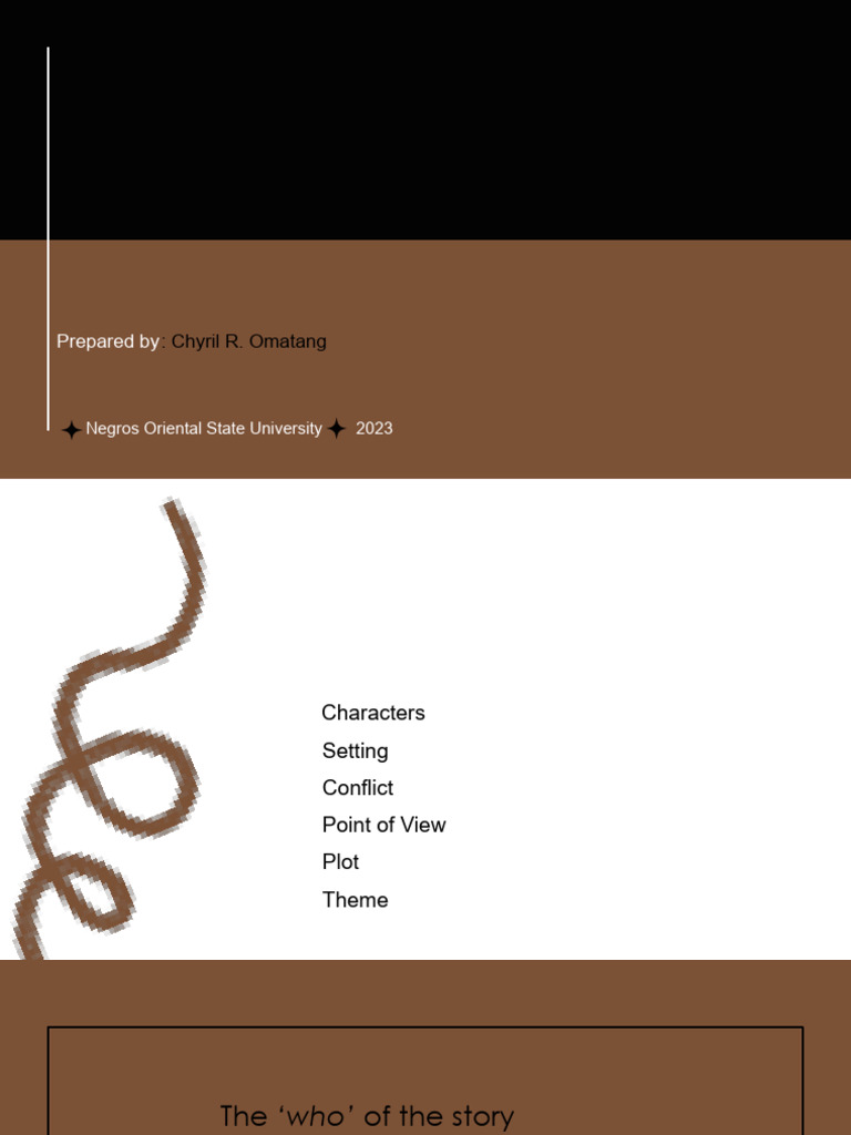 Key Elements of a Short Story | PDF
