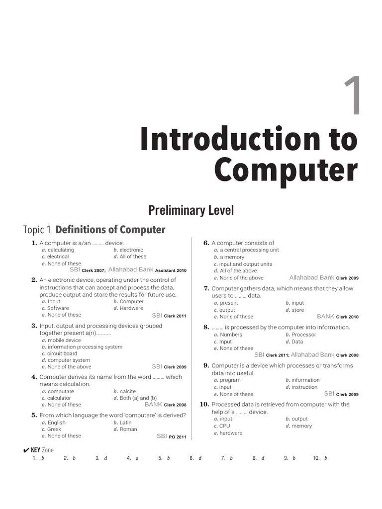 9351768171 Objective Question Bank | PDF | Microcomputers | Integrated Circuit