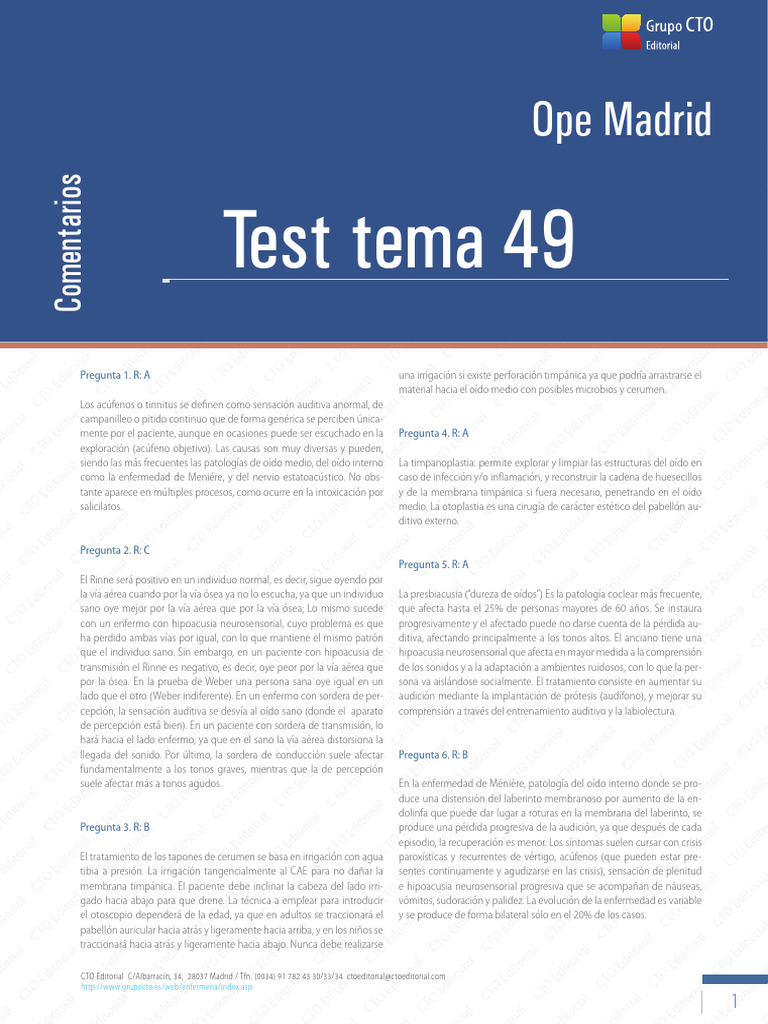 Guía sobre Acúfenos y Patologías Auditivas | PDF | Tinnitus | Escuchando