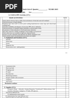 JCI Internal Audit Checklist | PDF | Self-Improvement