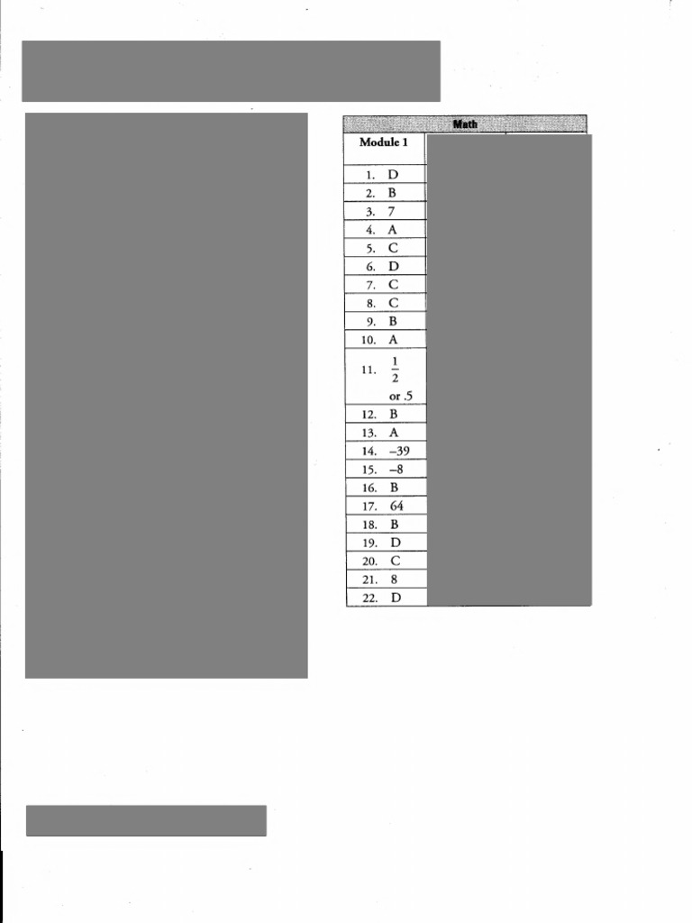 SI Maht Module 1 Answer | PDF