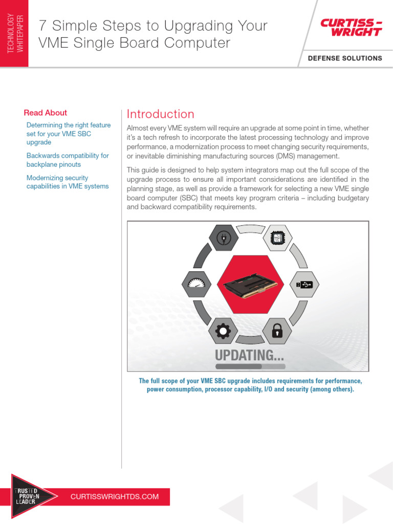 WP VME Upgrade Guide | PDF | Multi Core Processor | Booting