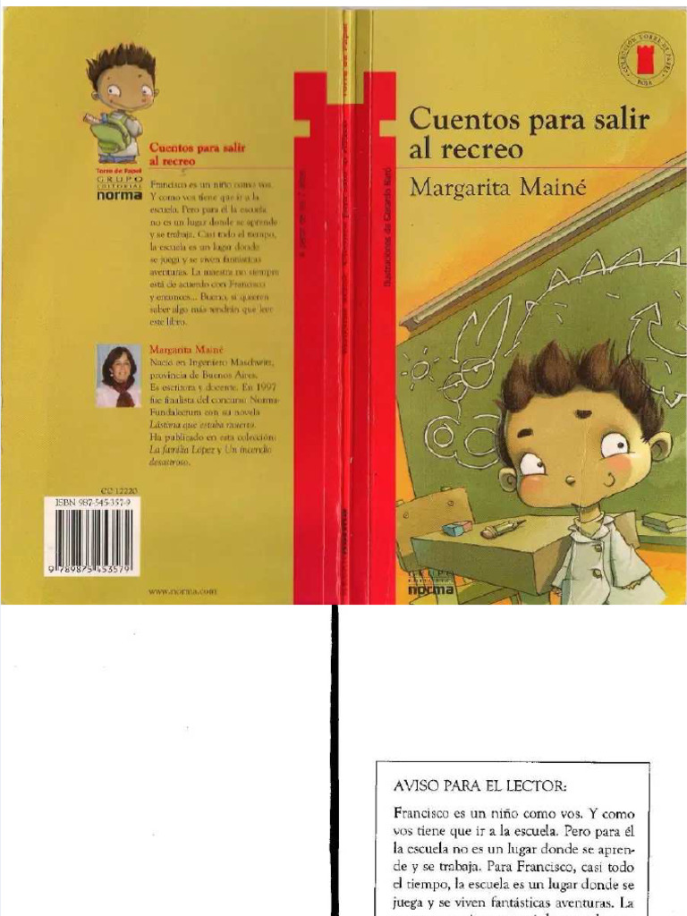 PDF Cuentos para Salir Al Recreo Margarita Maine Compress | PDF