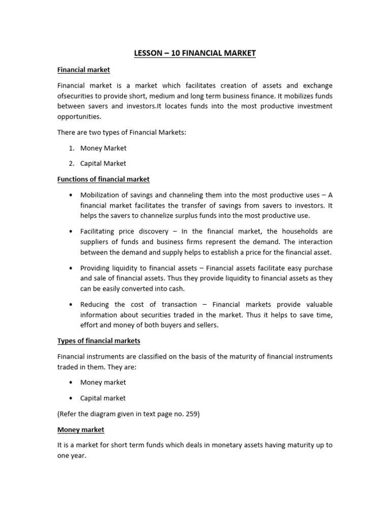 Financial Marketing | PDF | Securities (Finance) | Finance & Money ...