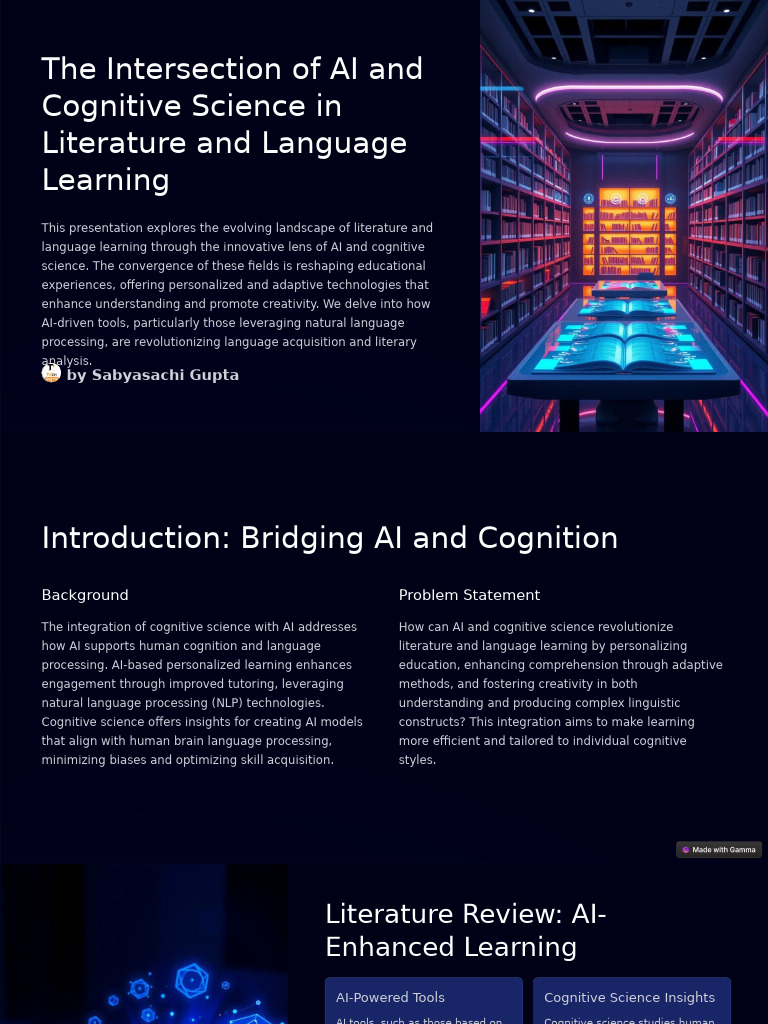 AI & Cognitive Science in Learning | PDF | Intelligence (AI) & Semantics | Artificial Intelligence