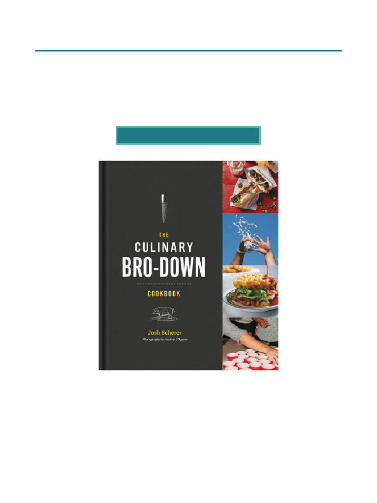 Preview The Culinary Bro Down Cookbook Enhanced eBook Download | PDF
