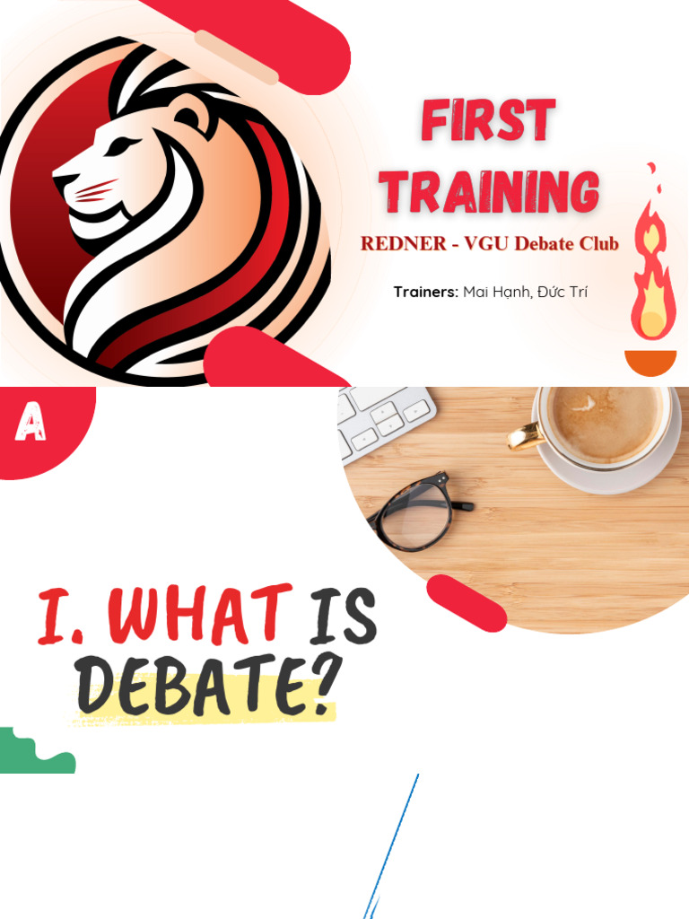 REDNER Training 01 What Is Debate | PDF